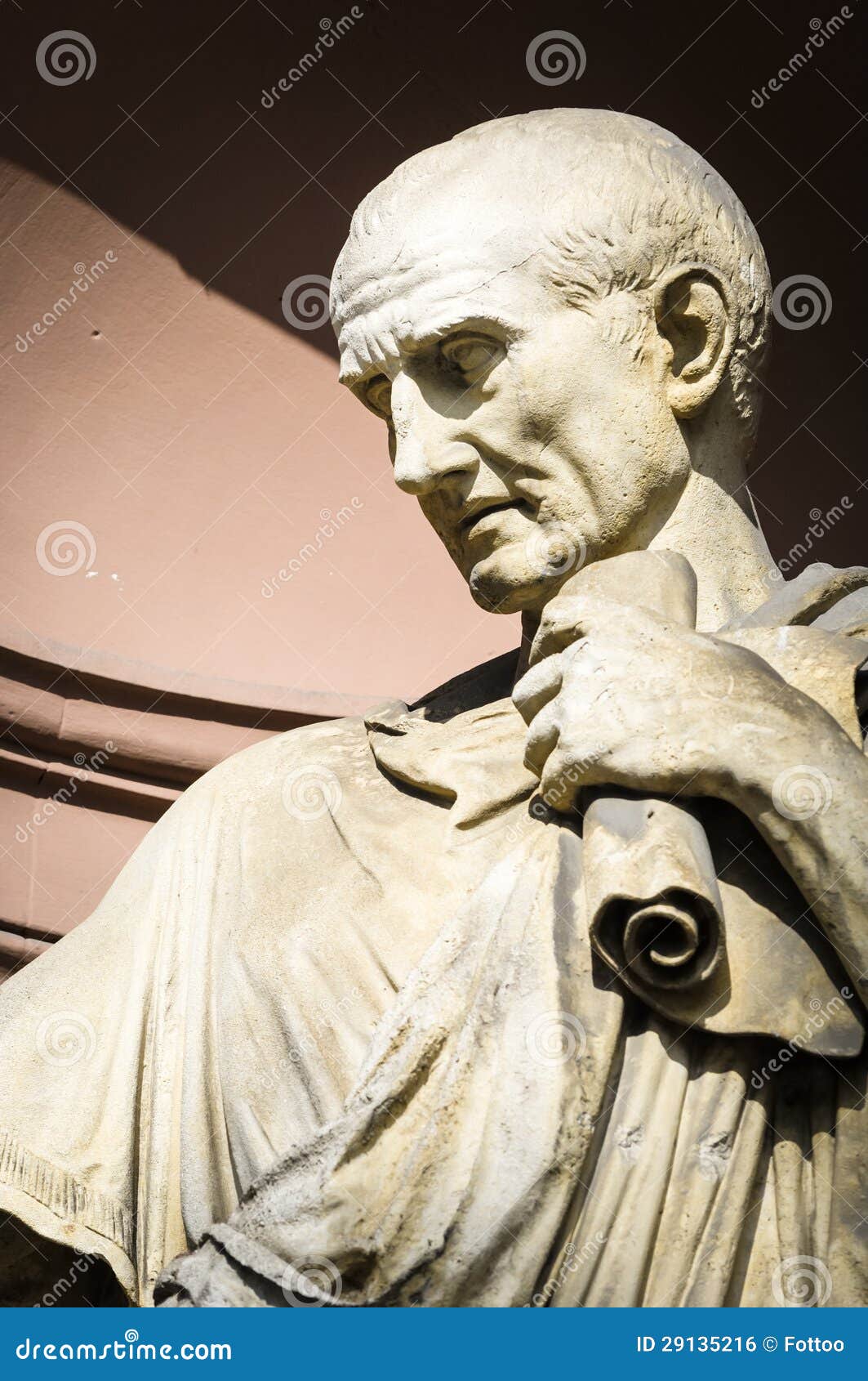 Roman senator stock photo. Image of outdoors, classic - 29135216