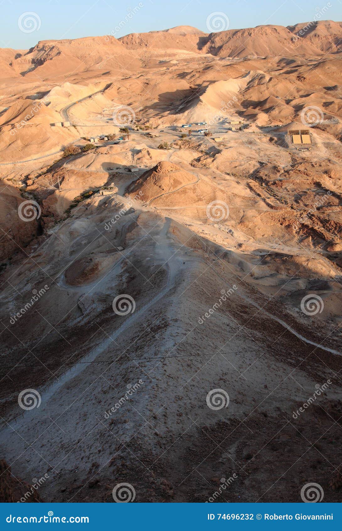 Roman Siege Ramp Von Masada-Festung Stockfoto - Bild von nave ...