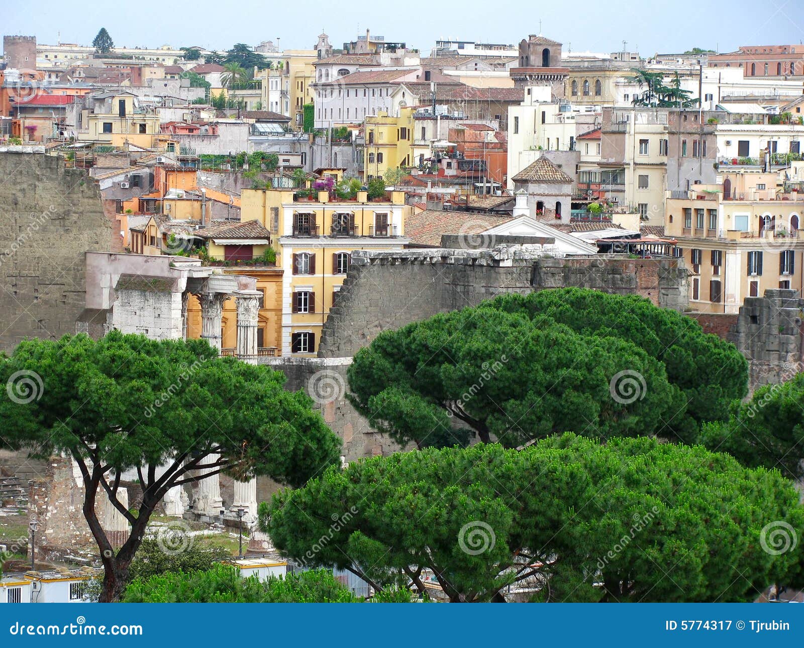 Roman Skyline Picture. Image: 5774317