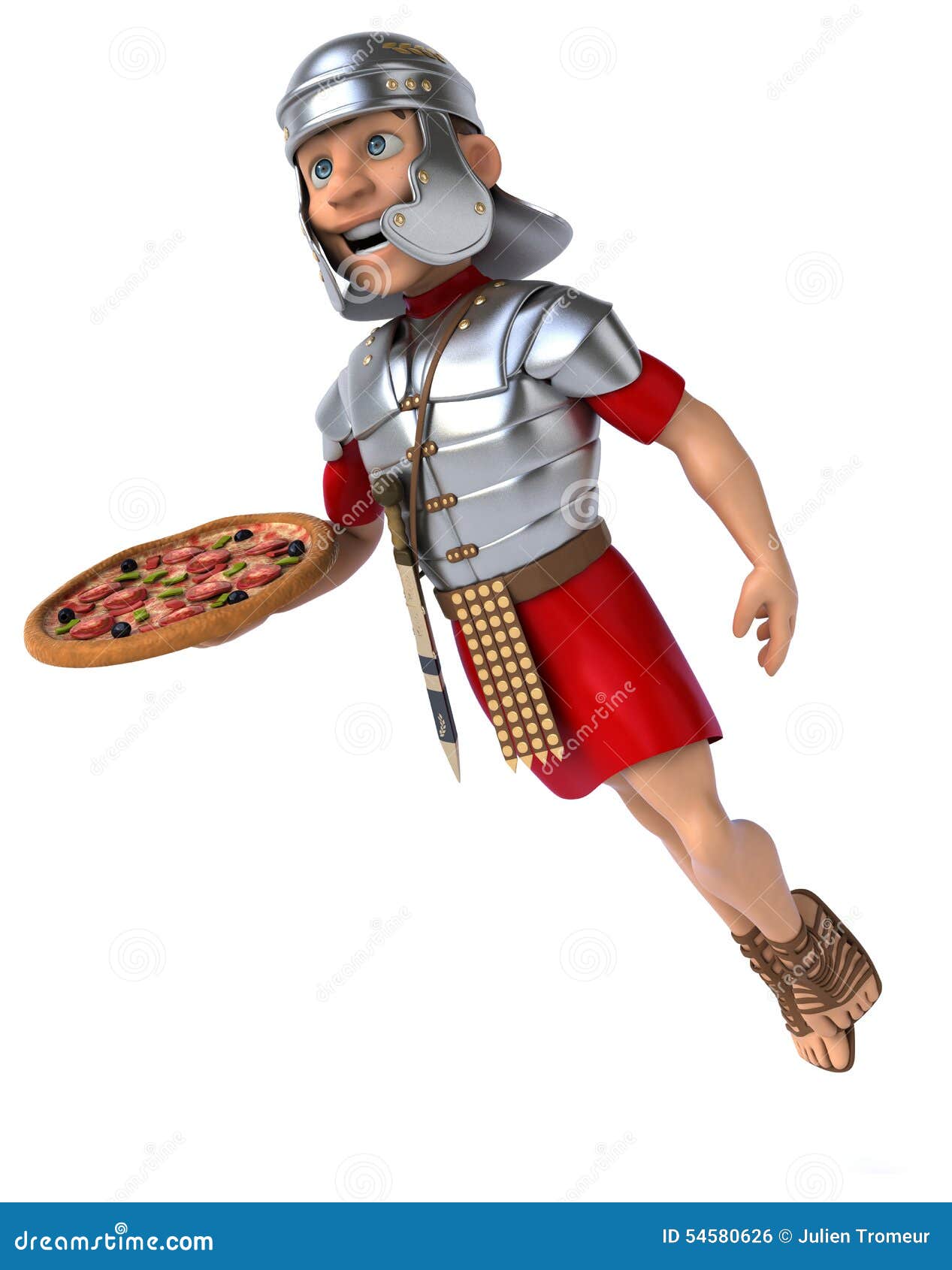 Roman soldier stock illustration. Illustration of legion - 54580626