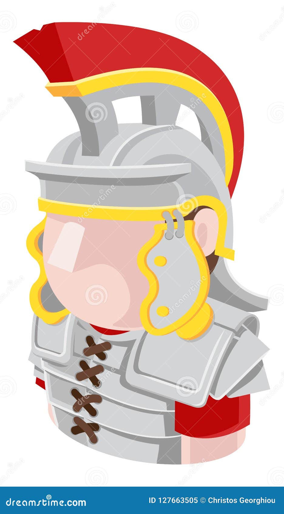 Roman Soldier Avatar People Icon Illustration de Vecteur - Illustration ...