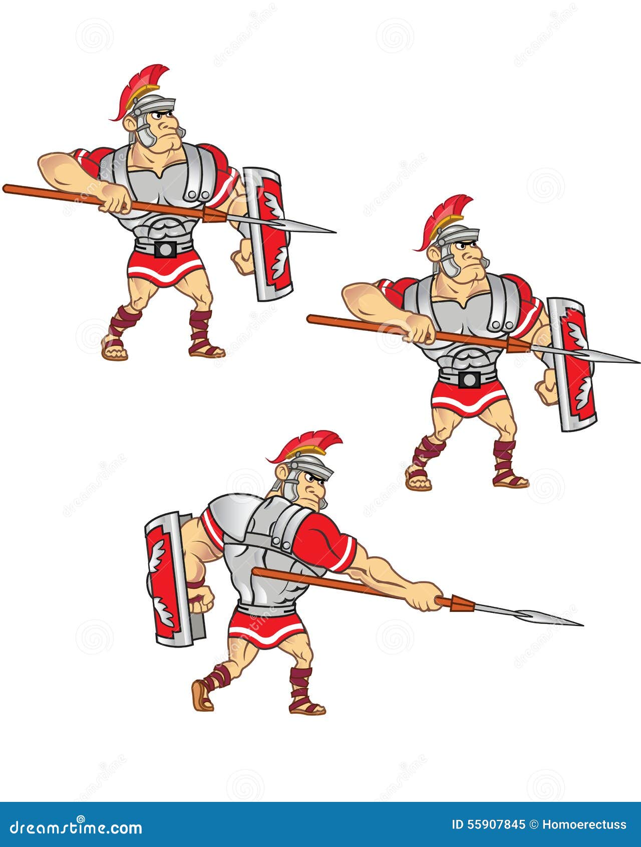 Roman Soldier Game Sprite stock vector. Illustration of attacked - 55907845