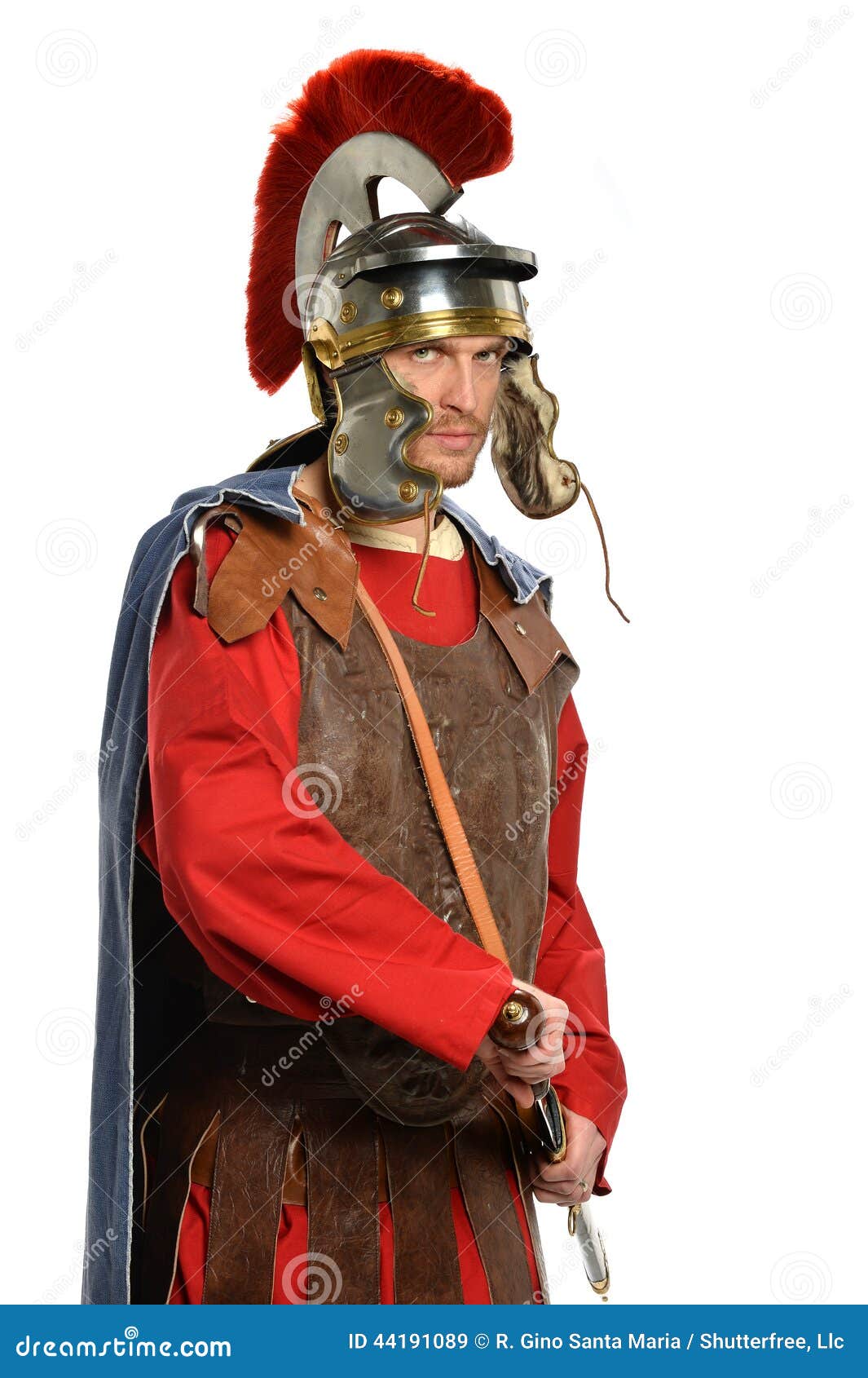 Roman Soldier Taking Sword imagem de stock. Imagem de vertical - 44191089