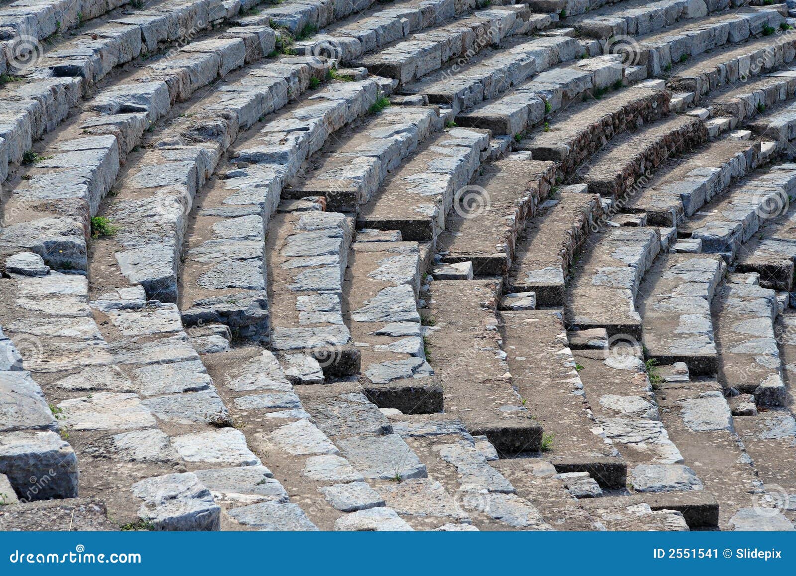 Roman Stadium stock image. Image of stadium, remain, granite - 2551541