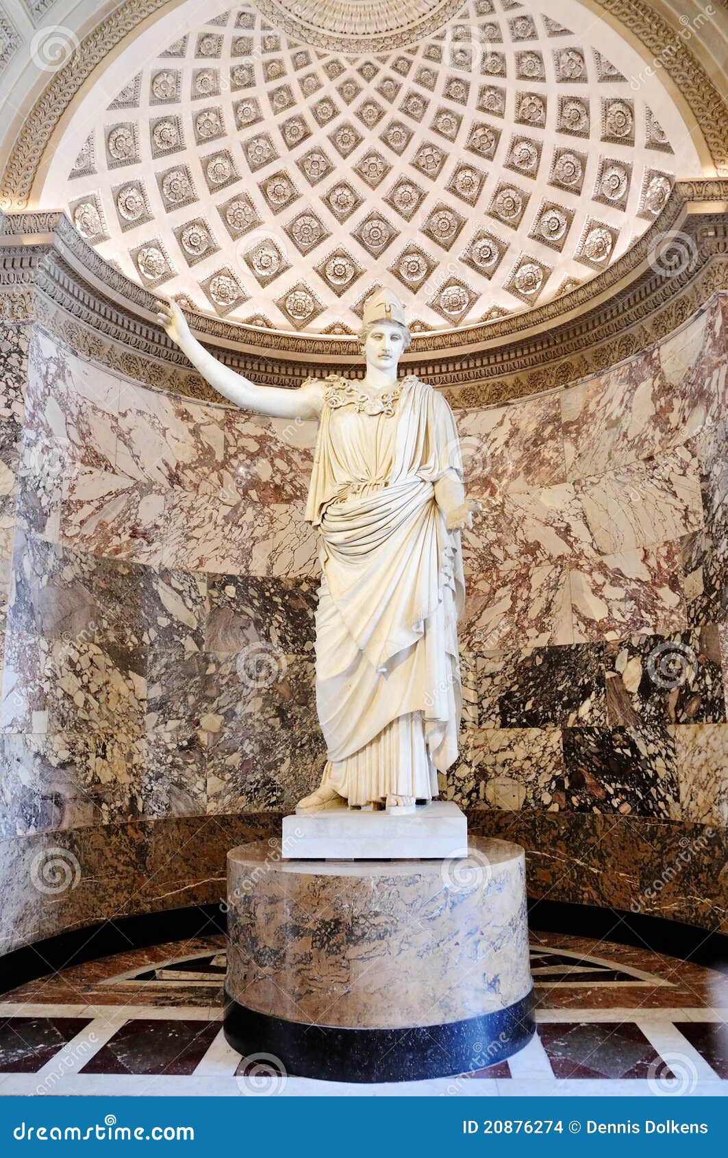 Roman Standbeeld in Het Louvre Redactionele Stock Afbeelding - Image of ...