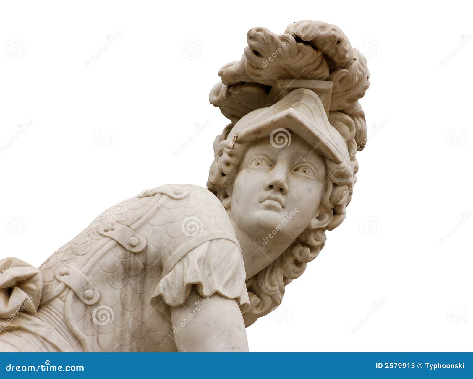 Roman Statue isolated stock image. Image of roman, ancient - 2579913