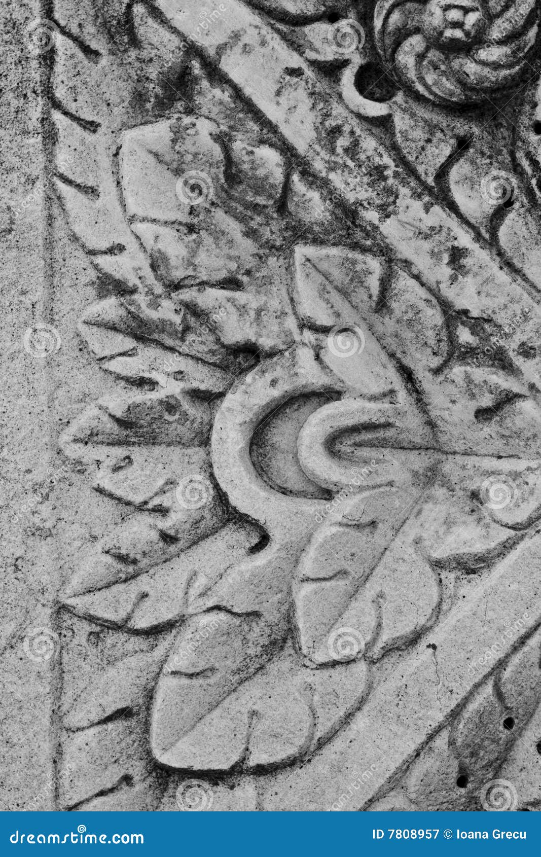 Roman Stone Carving Picture. Image: 7808957