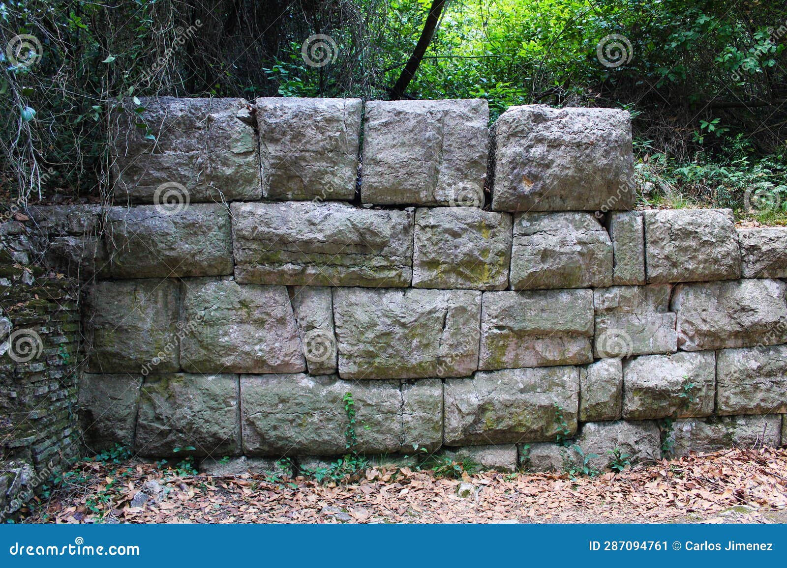 Roman Stone Elegance: Authentic Ancient Brick Texture Stock Image ...