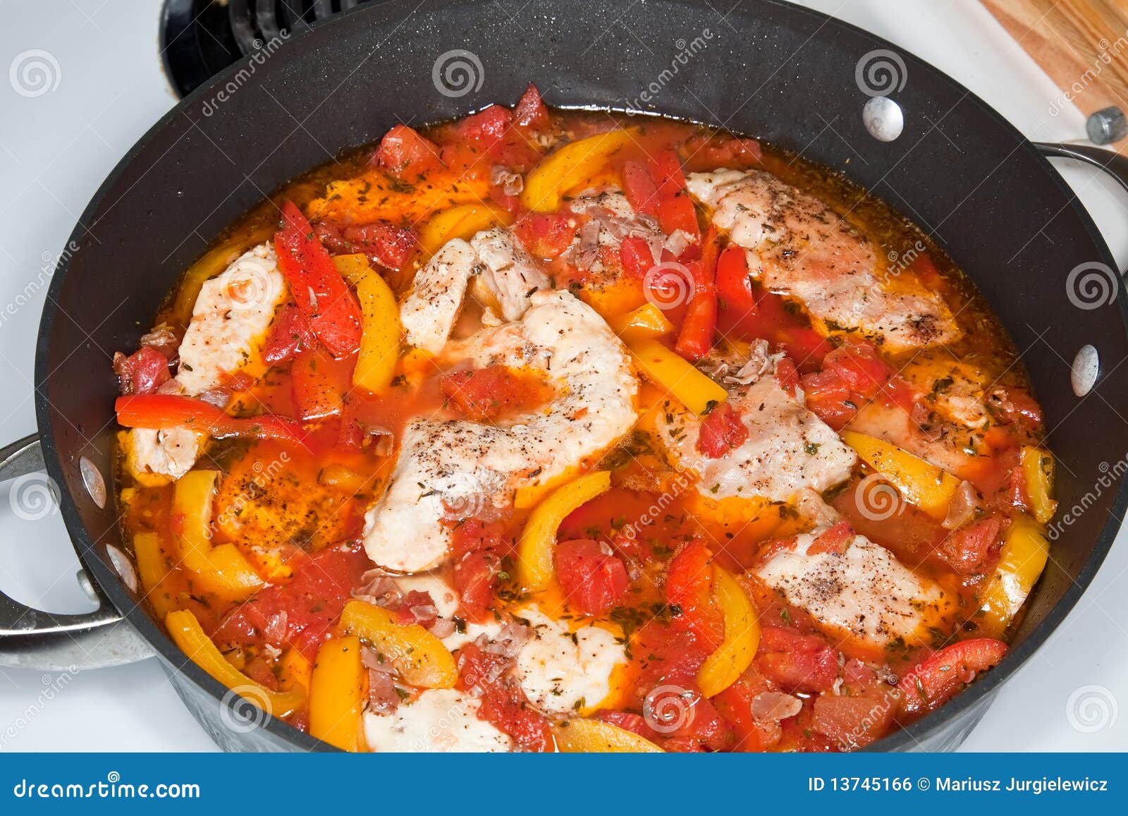 Roman style chicken stock photo. Image of cooking, eating - 13745166