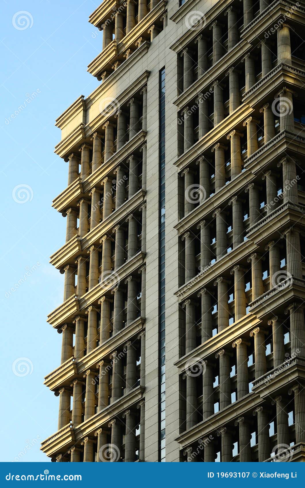 Roman Style Modern Building Stock Image - Image of landmarks, classic ...
