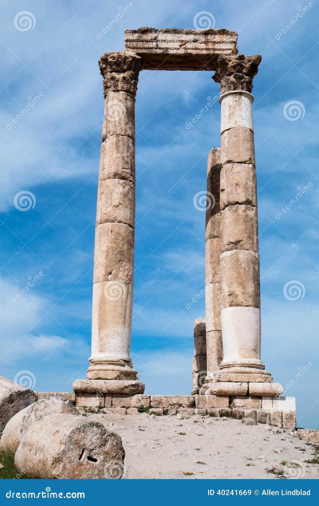 Roman Temple Columns stock image. Image of corinthian - 40241669