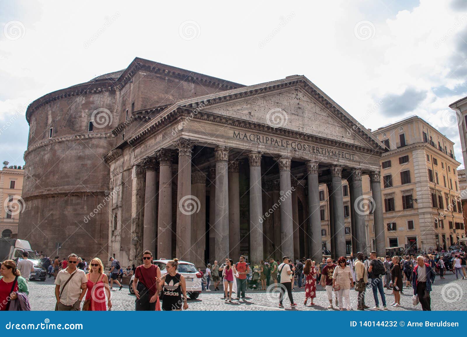 The Pantheon Temple editorial photography. Image of italy - 140144232
