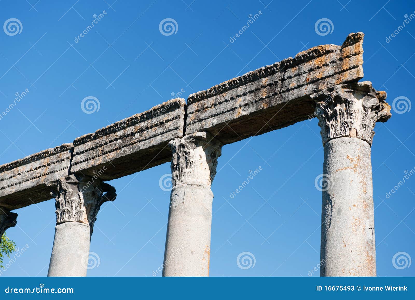 Roman temple in Riez stock image. Image of building, detail - 16675493