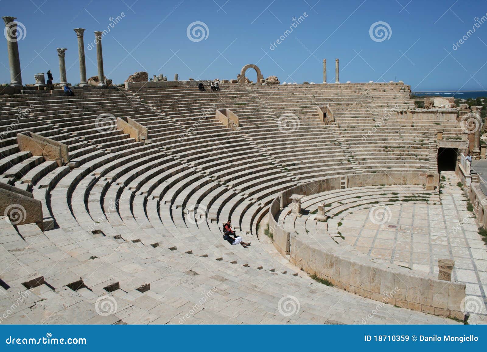 Roman theater editorial stock image. Image of travel - 18710359