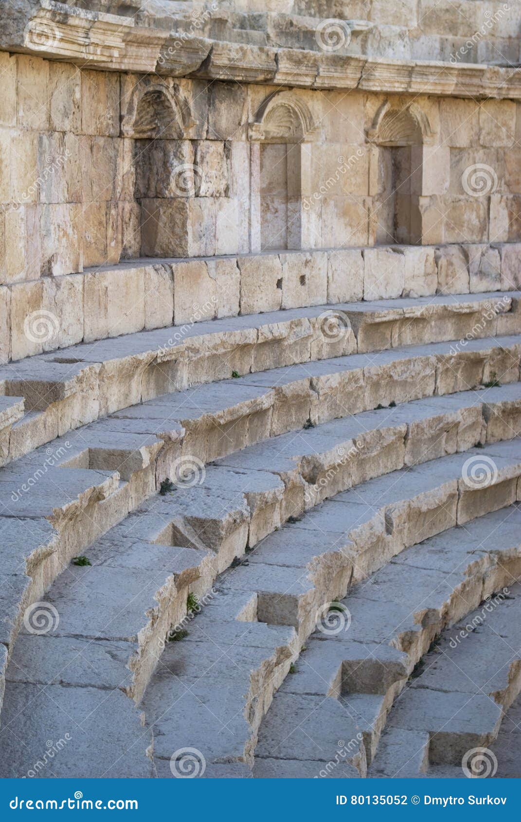 Roman theatre seating stock photo. Image of eastern, curve - 80135052