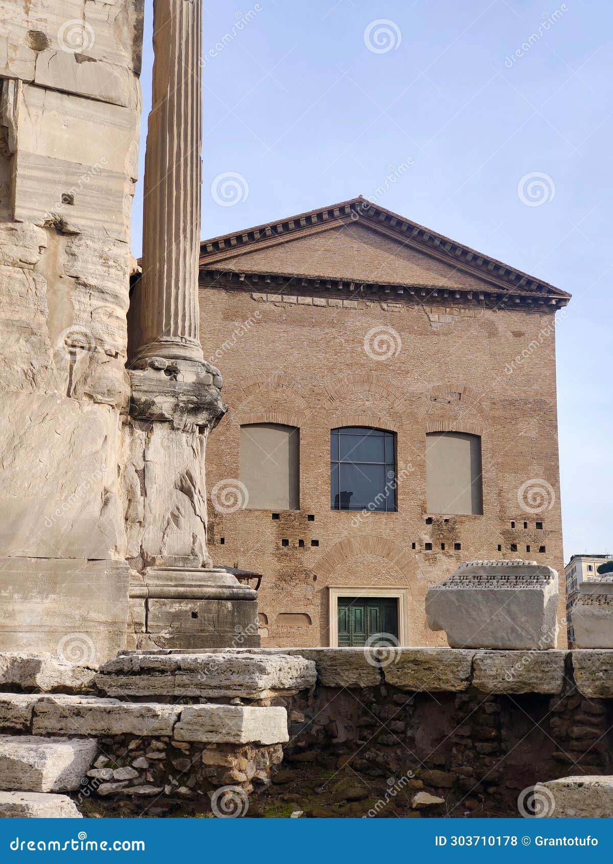 Roman Via apia stock photo. Image of roma, antique, history - 303710178