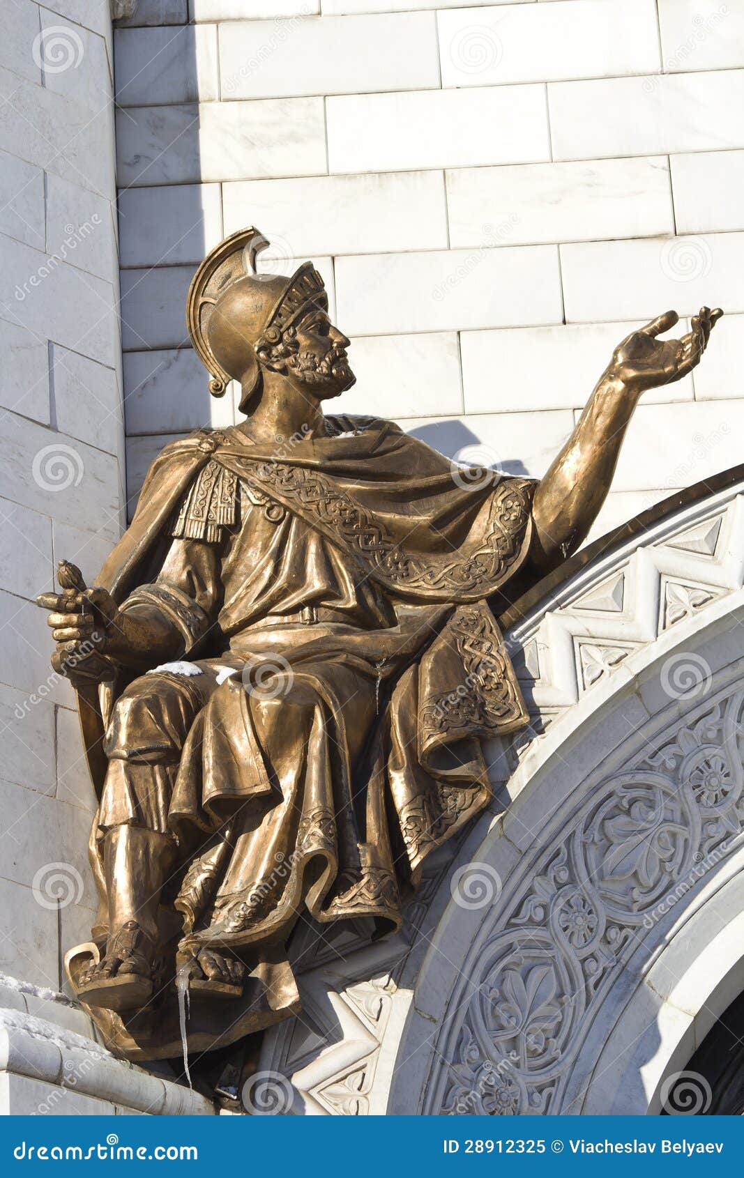 Roman warrior stock image. Image of christos, russia - 28912325