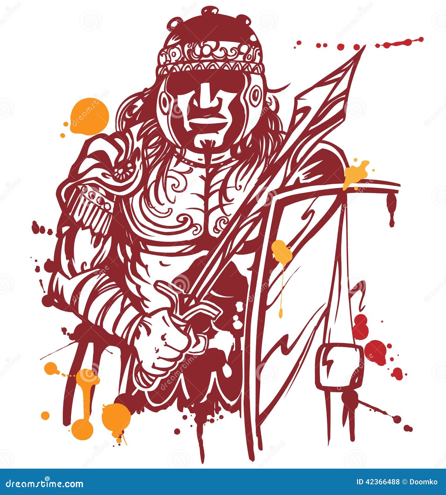 Roman Warrior Avatars Angry Man Heads Cartoon Style Vector Set. Spartan ...