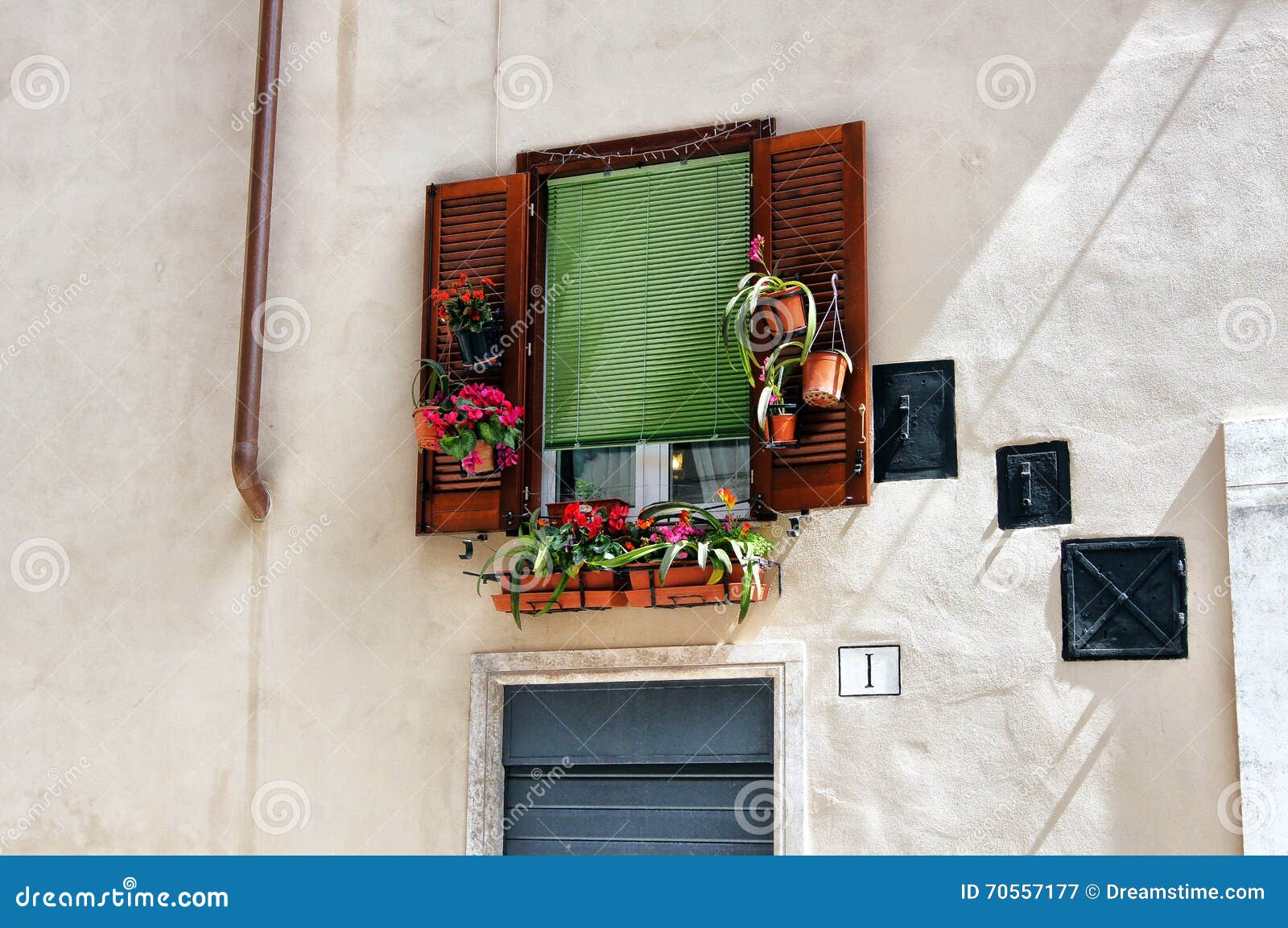 Roman window stock image. Image of decoration, windows - 70557177