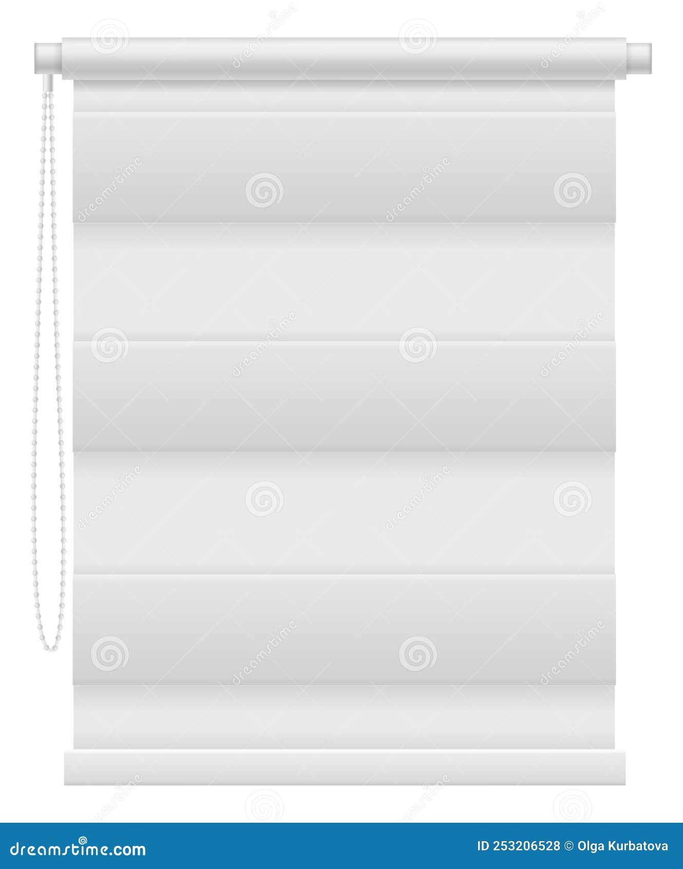 Roller Blinds, Tulle Interior Elements Drawn By Hand Sketch Doodle Set ...