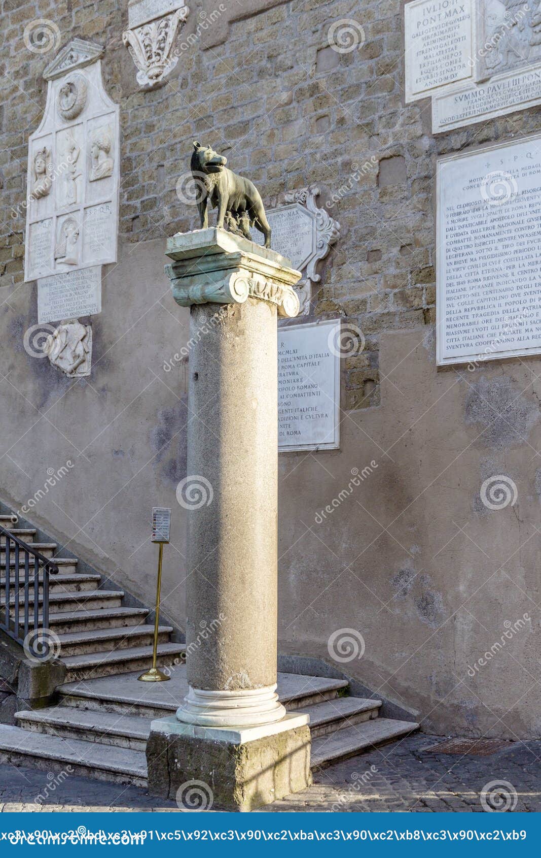 The Roman she-wolf. Sculpture Stock Image - Image of artifacts ...