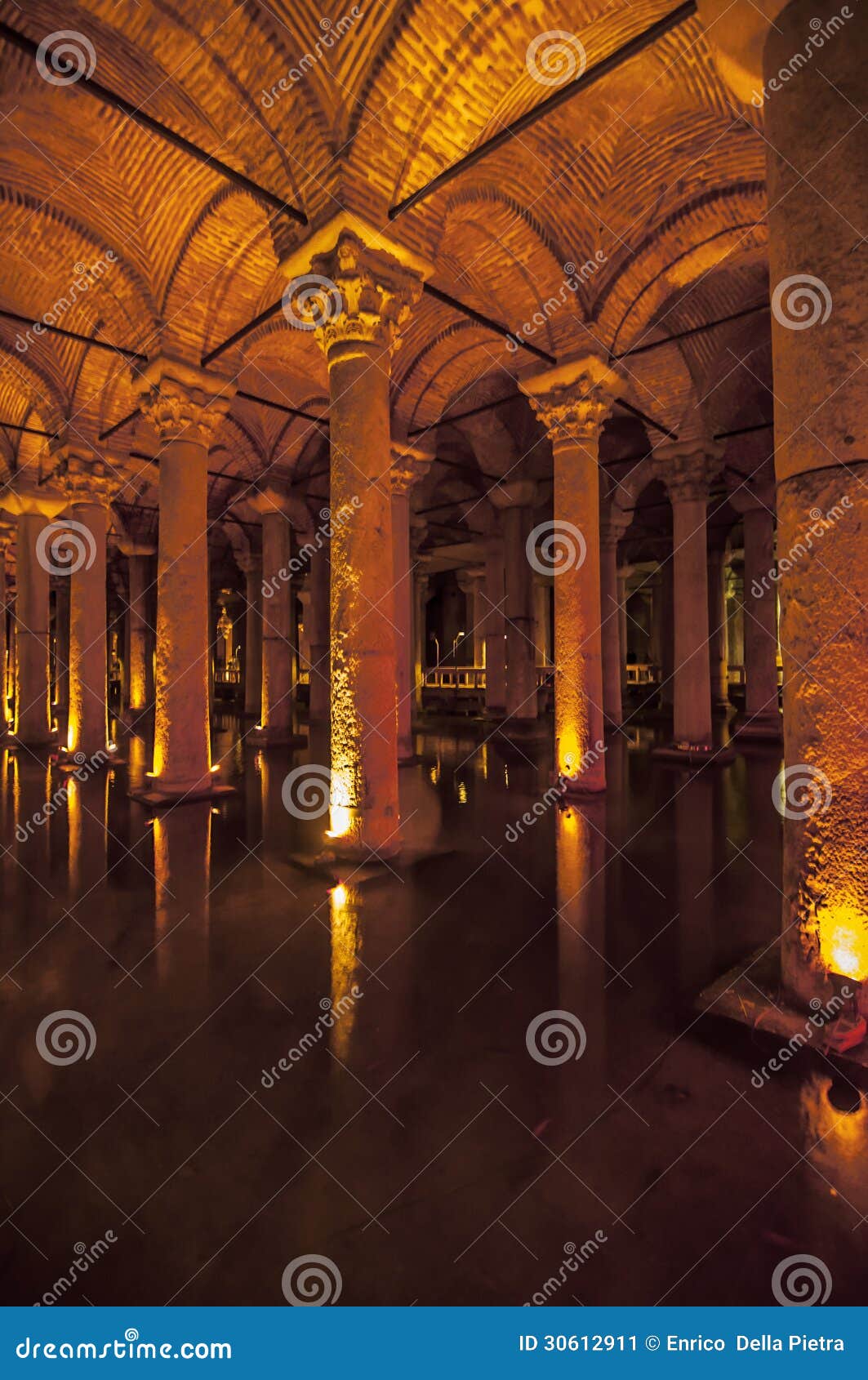 Romana cistern stock image. Image of tank, byzantine - 30612911