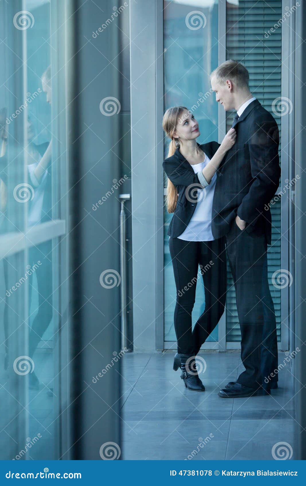 Romance with co-worker stock photo. Image of couple, colleague - 47381078