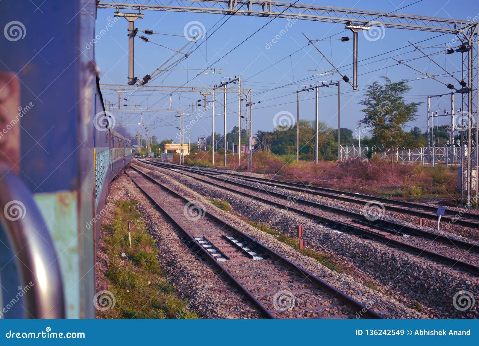 Romance of the railways stock image. Image of railwagons - 136242549