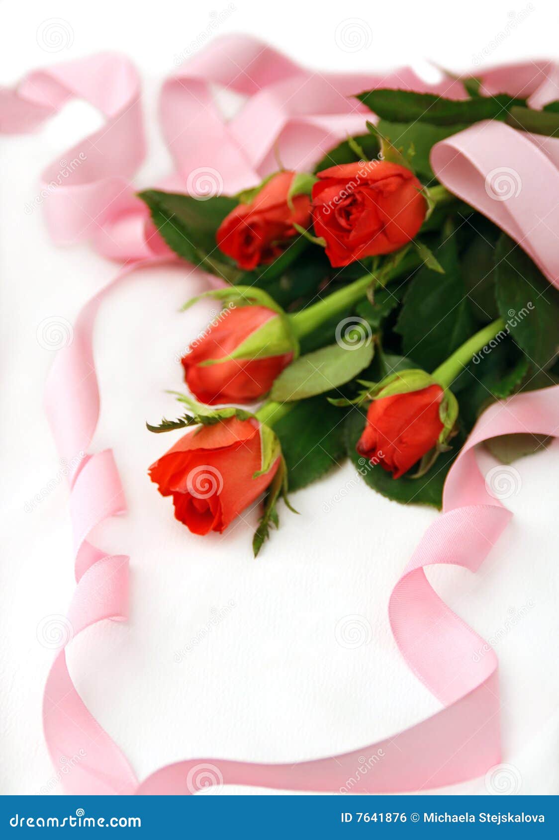 Romance with red roses stock photo. Image of arrangement - 7641876
