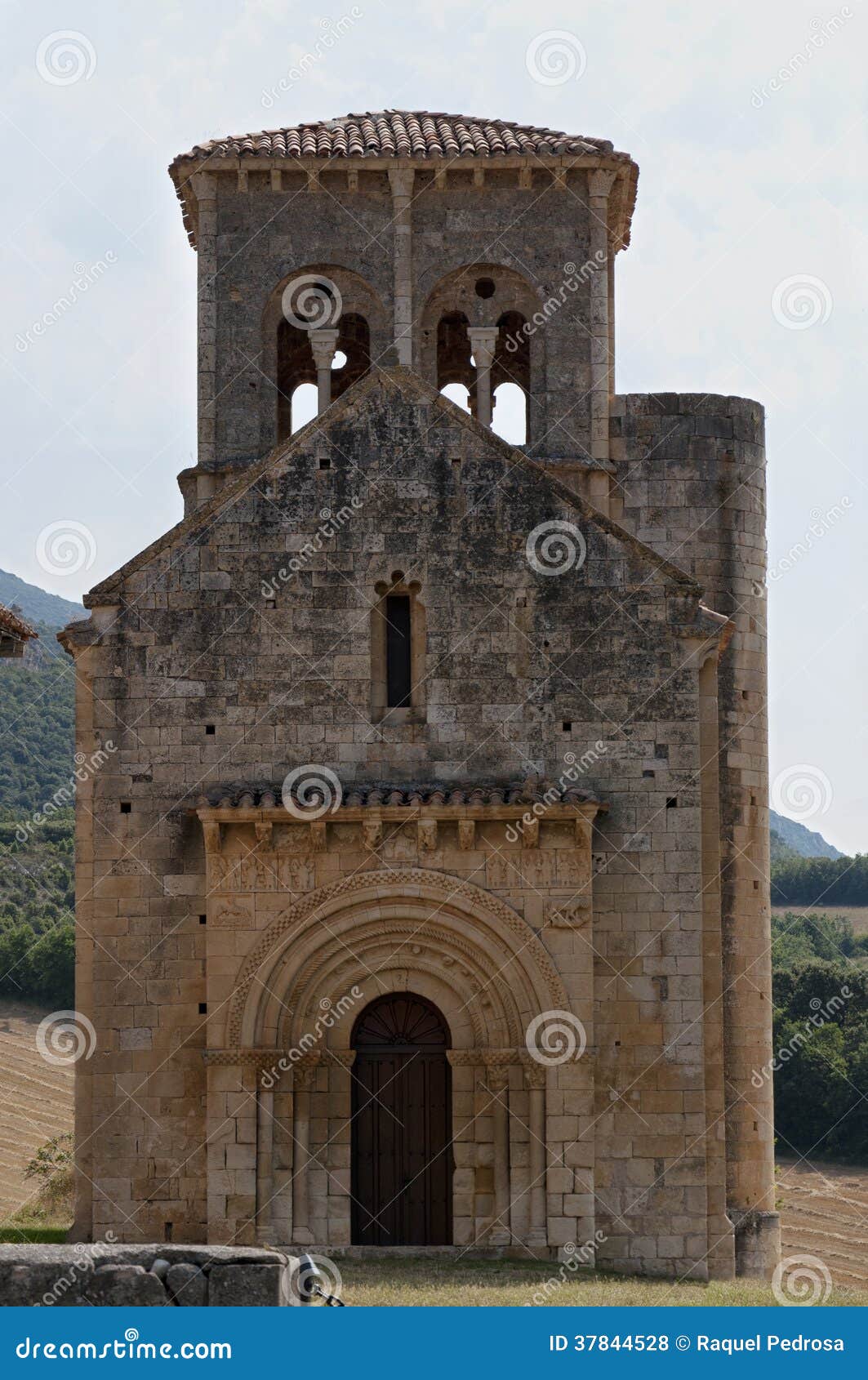 Romanesque chapel stock photo. Image of europe, place - 37844528
