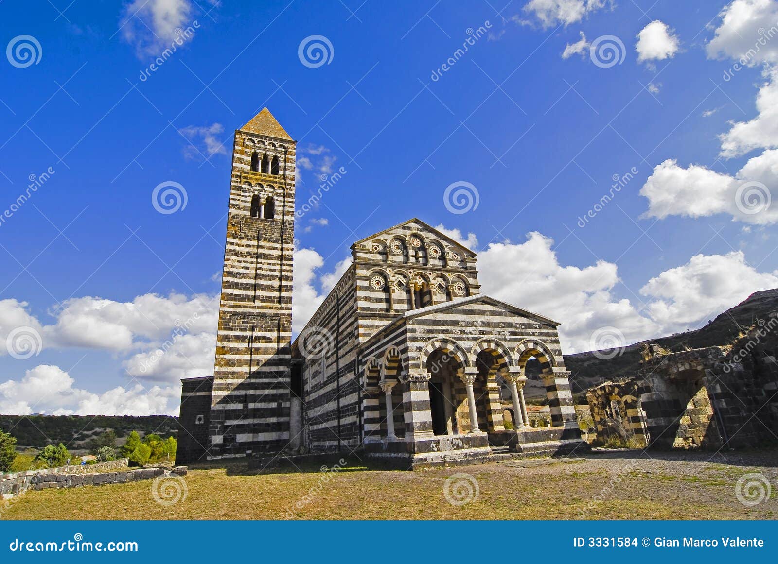 Romanesque Church stock photo. Image of sardinian, romanesque - 3331584