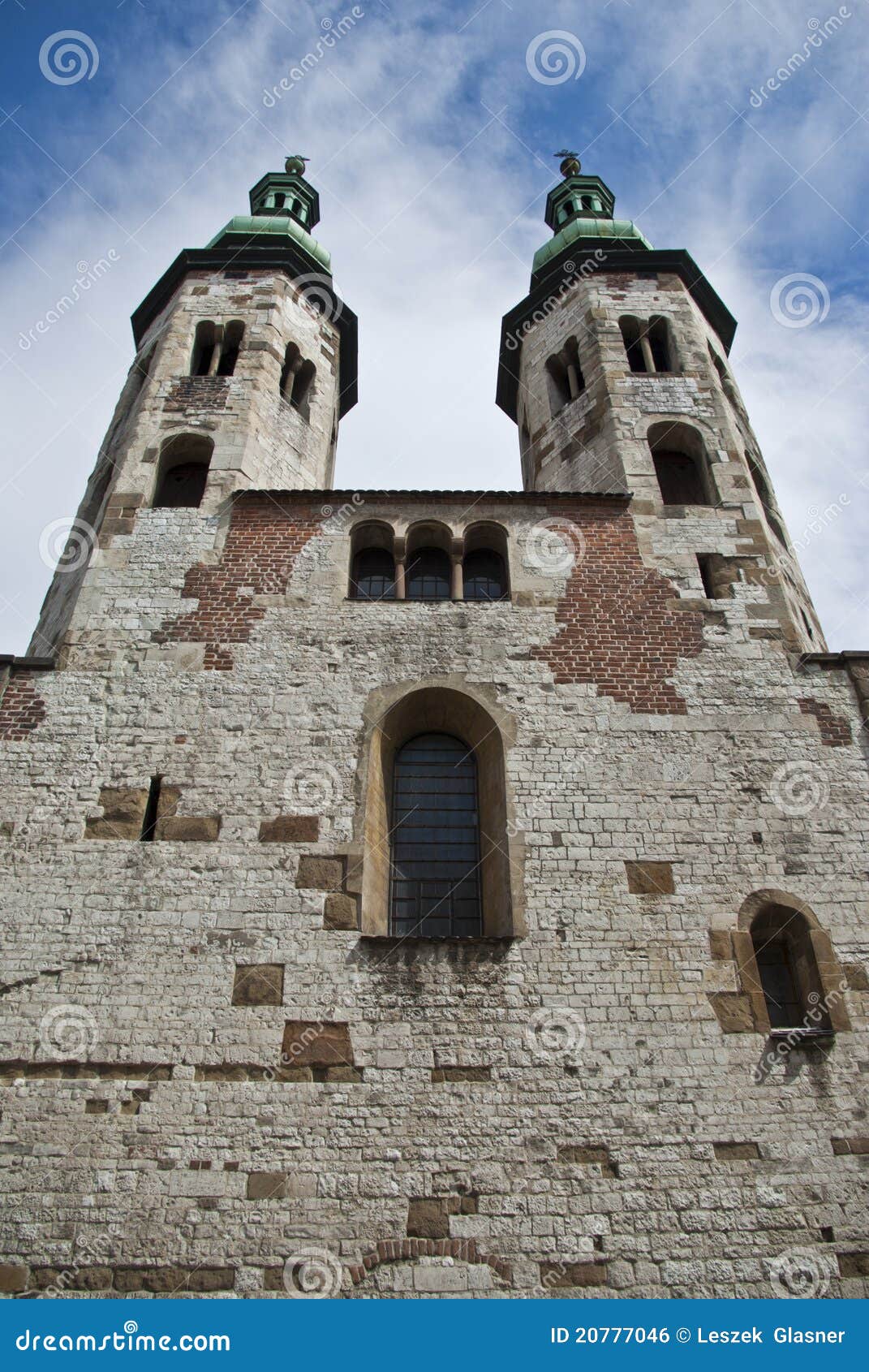 Romanesque Church, Cracow Poland Stock Photo - Image of landmark ...