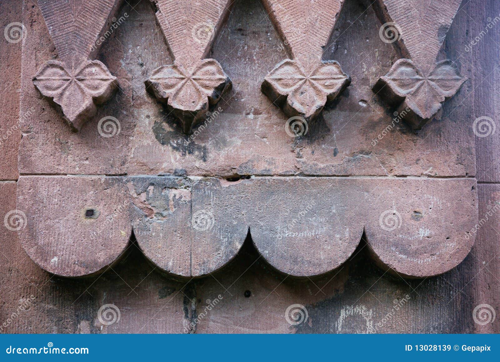 Romanesque Tiles stock image. Image of masonry, cloister - 13028139