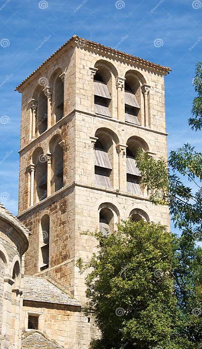 Romanesque Tower stock photo. Image of romanesque, catholic - 11854014