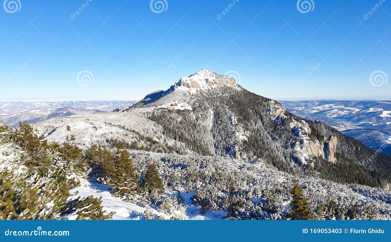 Romania, Ceahlau Mountains, Toaca Peak. Stock Image - Image of park ...