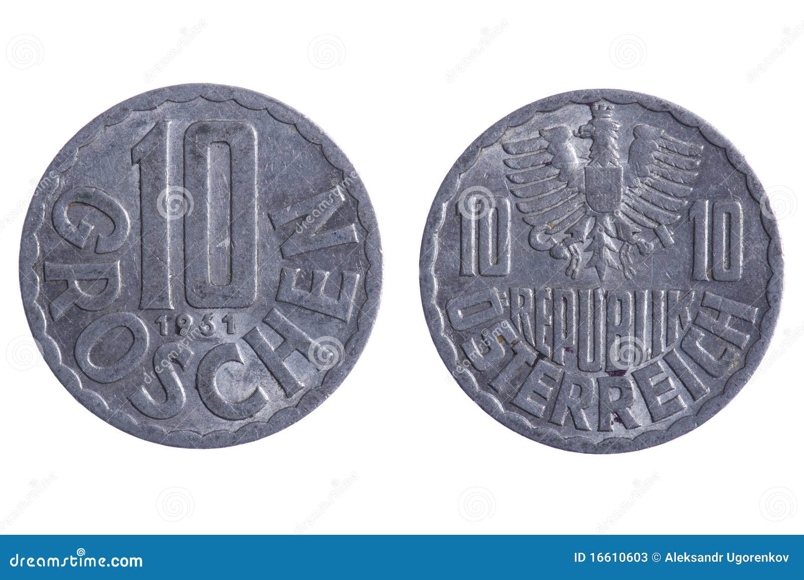 Romania coins macro stock image. Image of cash, currency - 16610603