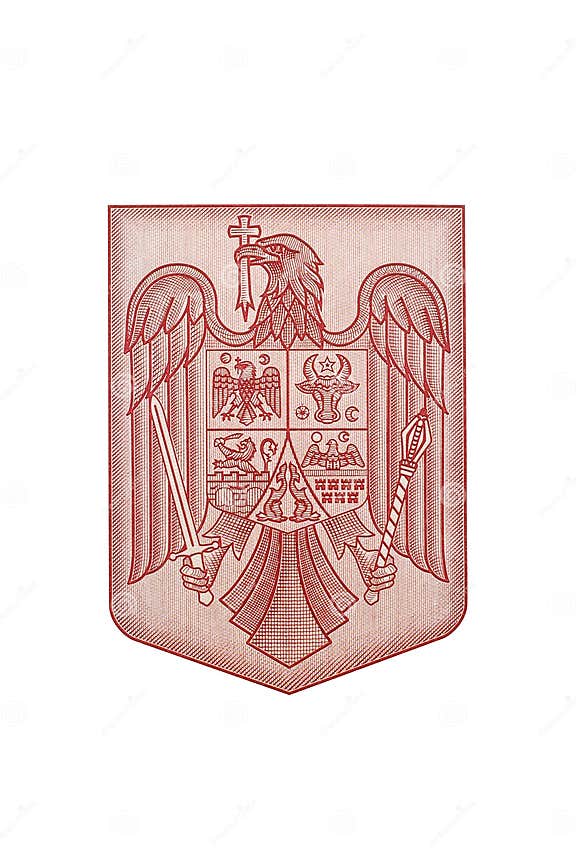 Romania emblem stock photo. Image of country, decorative - 22301418