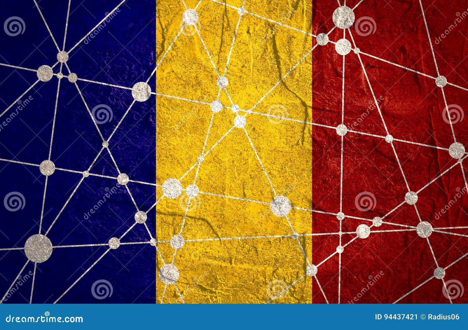 Romania flag concept stock illustration. Illustration of cover - 94437421