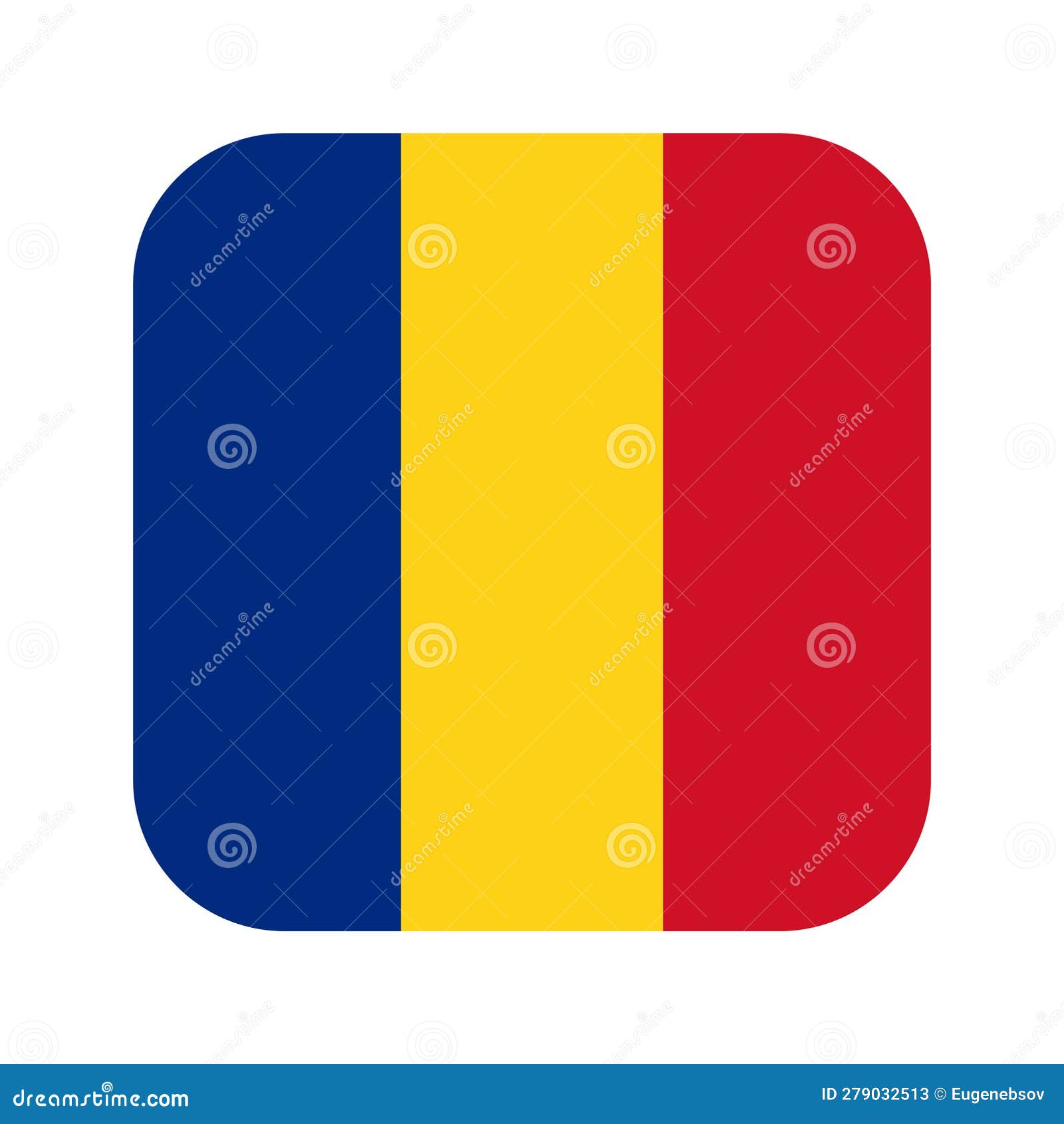 Romania Flag Simple Illustration for Independence Day or Election Stock ...
