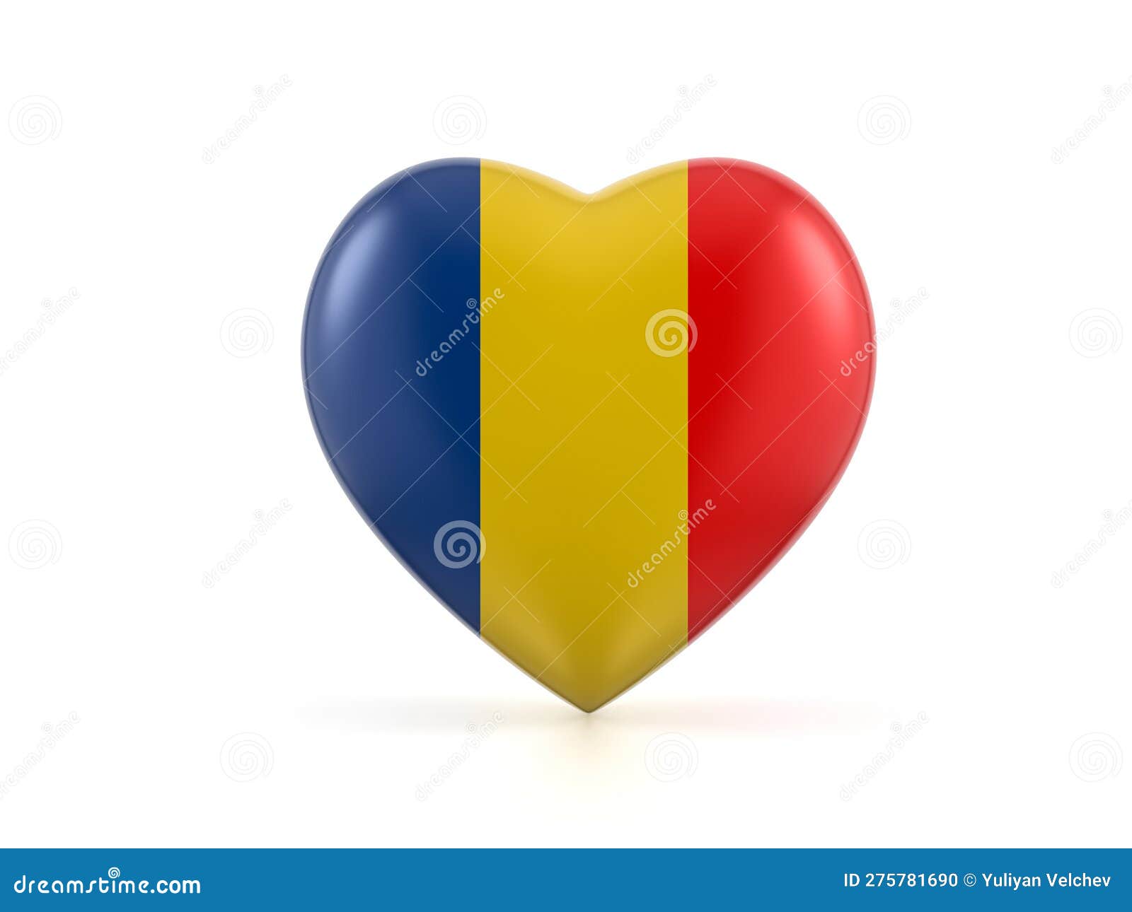 Romania heart flag stock illustration. Illustration of patriotism ...