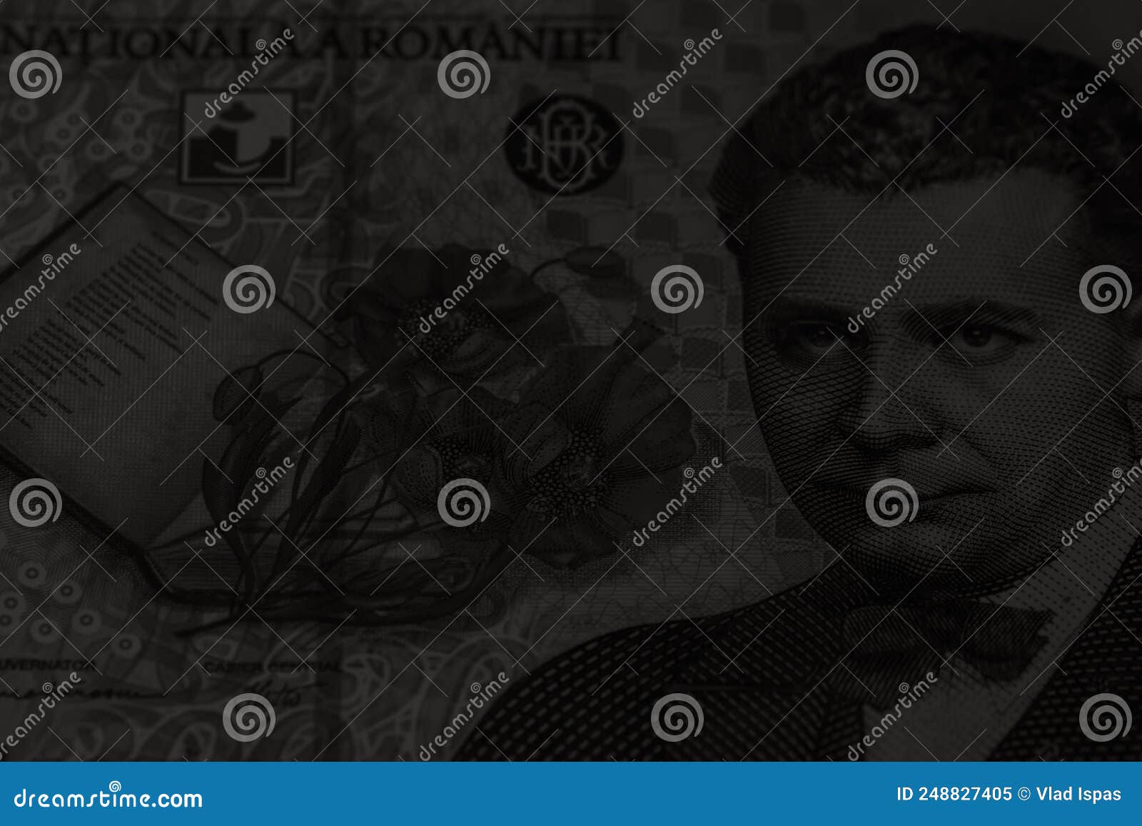 Romania LEI Money. Romanian LEI Currency Stock Image - Image of union ...