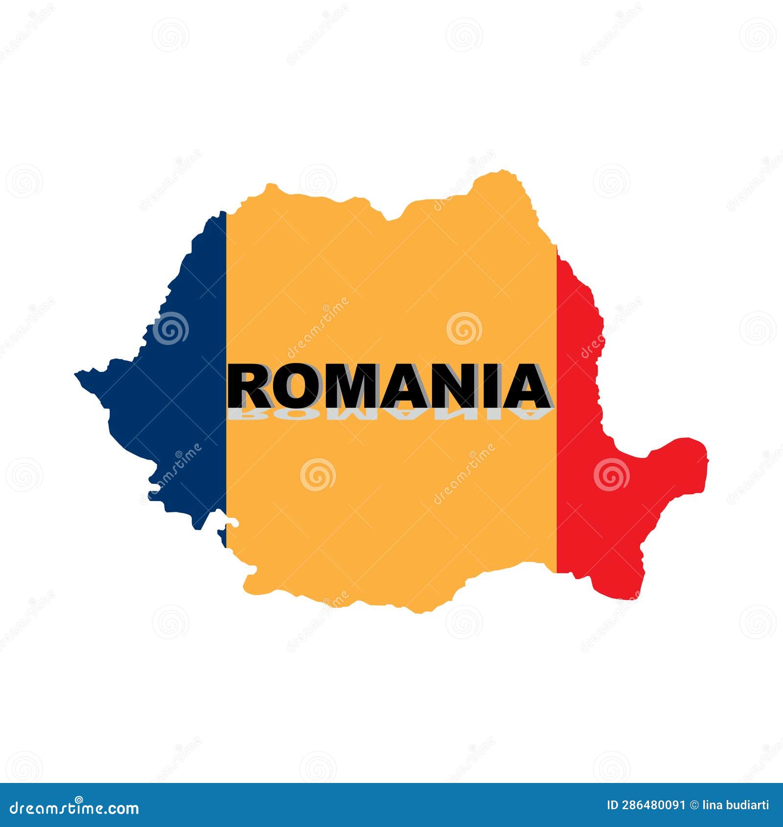 Romania map icon stock illustration. Illustration of romania - 286480091