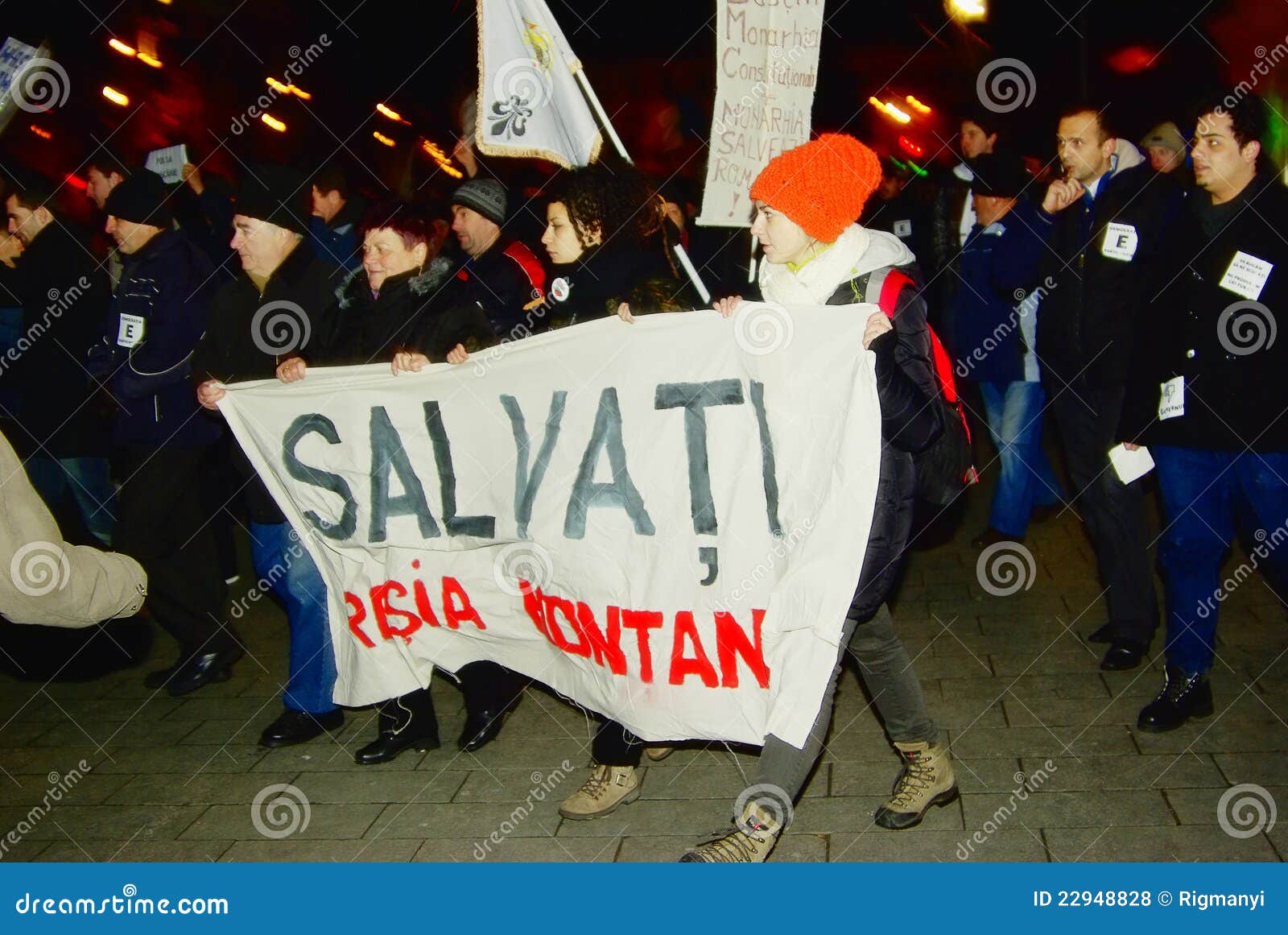 Romania protest editorial stock photo. Image of poverty - 22948828