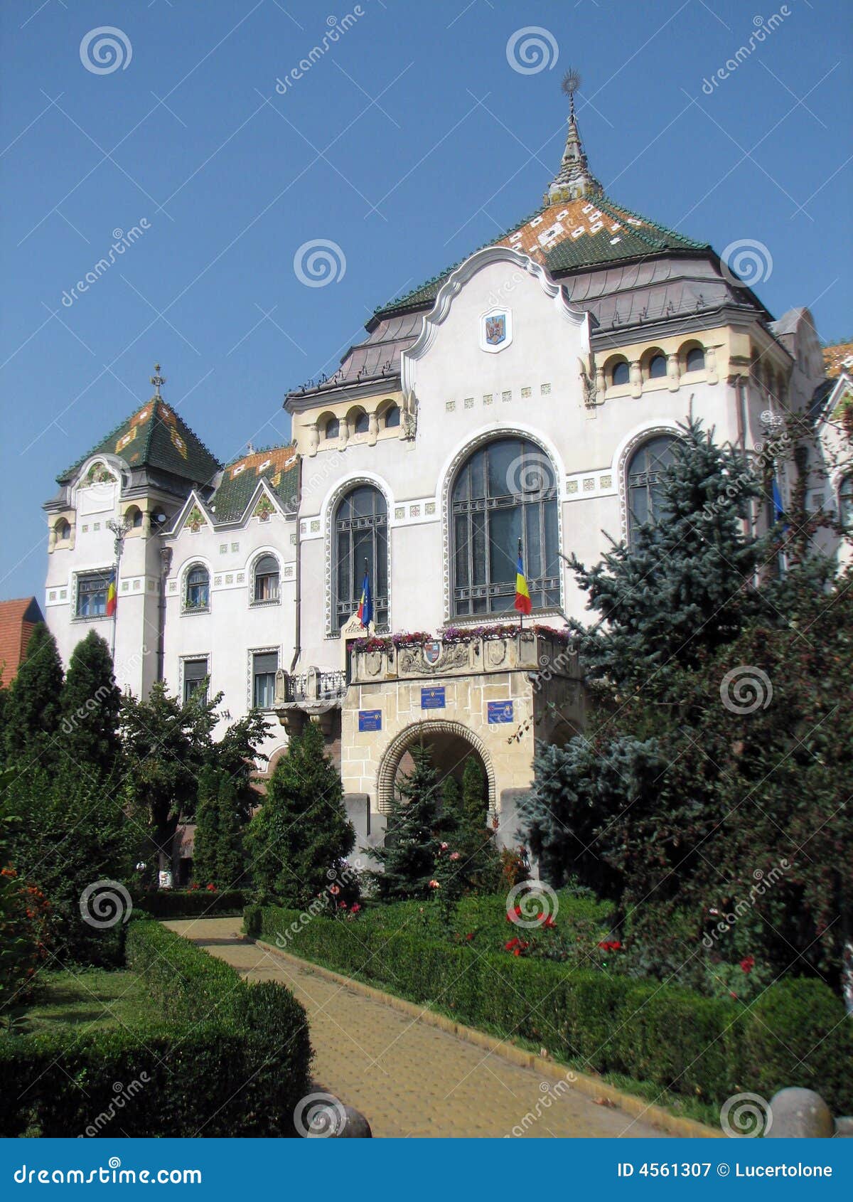 Romania. Tirgu Mures stock image. Image of romania, museum - 4561307