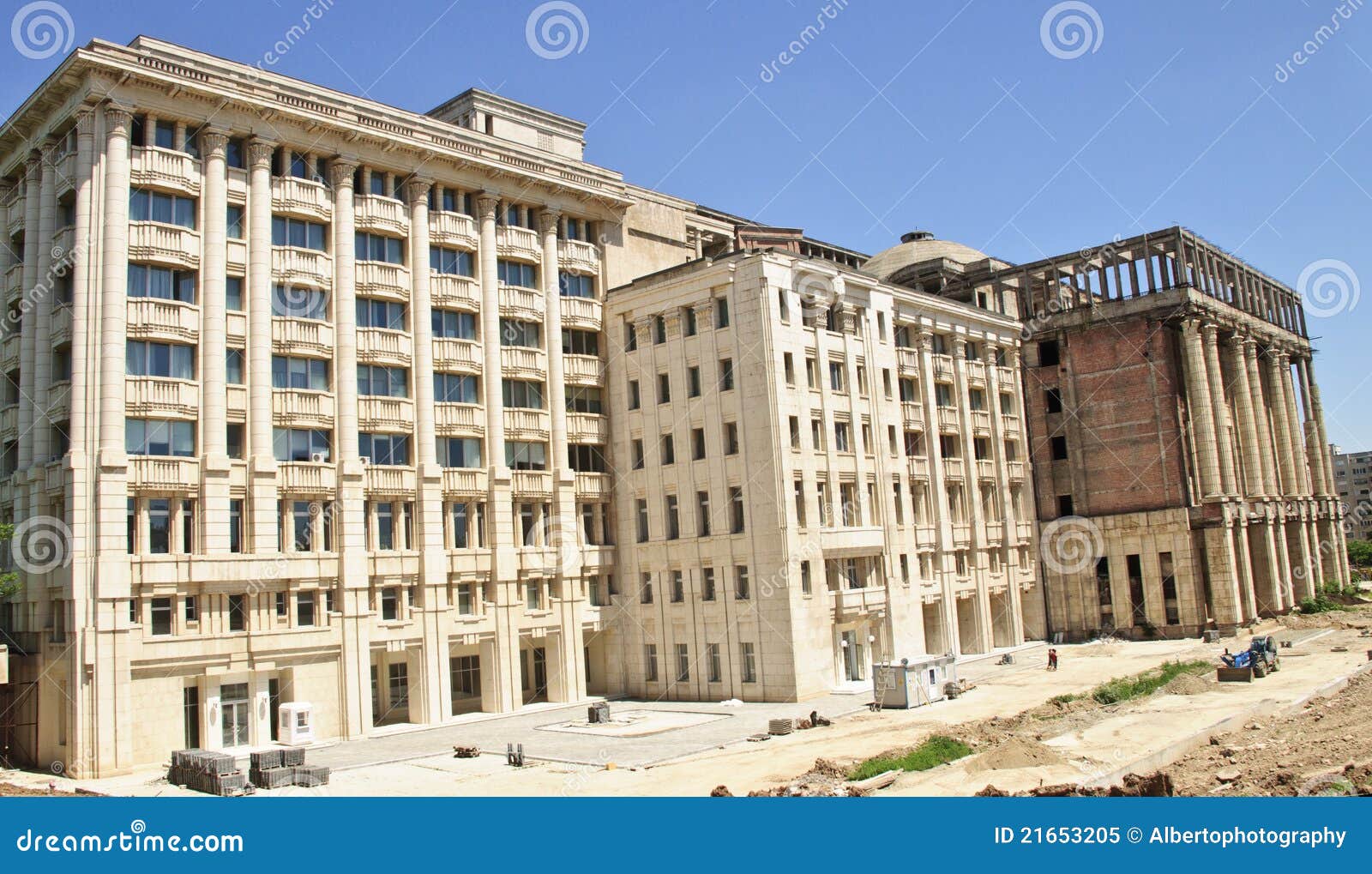 Romanian Academy Building stock image. Image of construction - 21653205