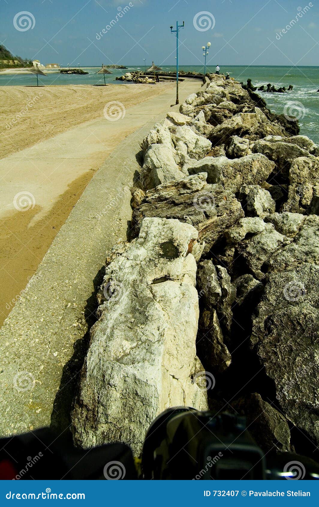 Romanian Black Sea stock image. Image of pace, human, foot - 732407