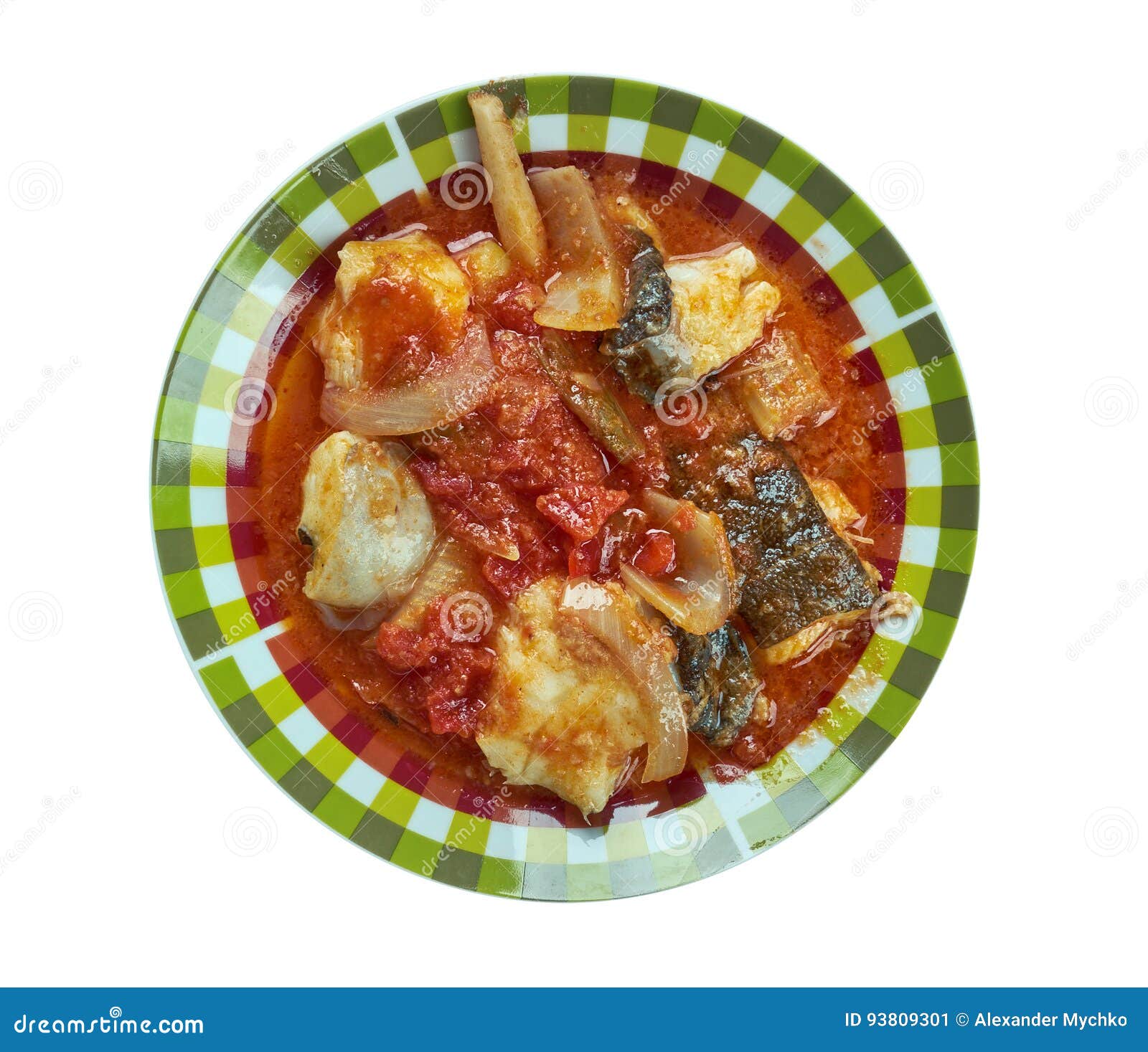 Romanian Braised fish. stock image. Image of carrots - 93809301