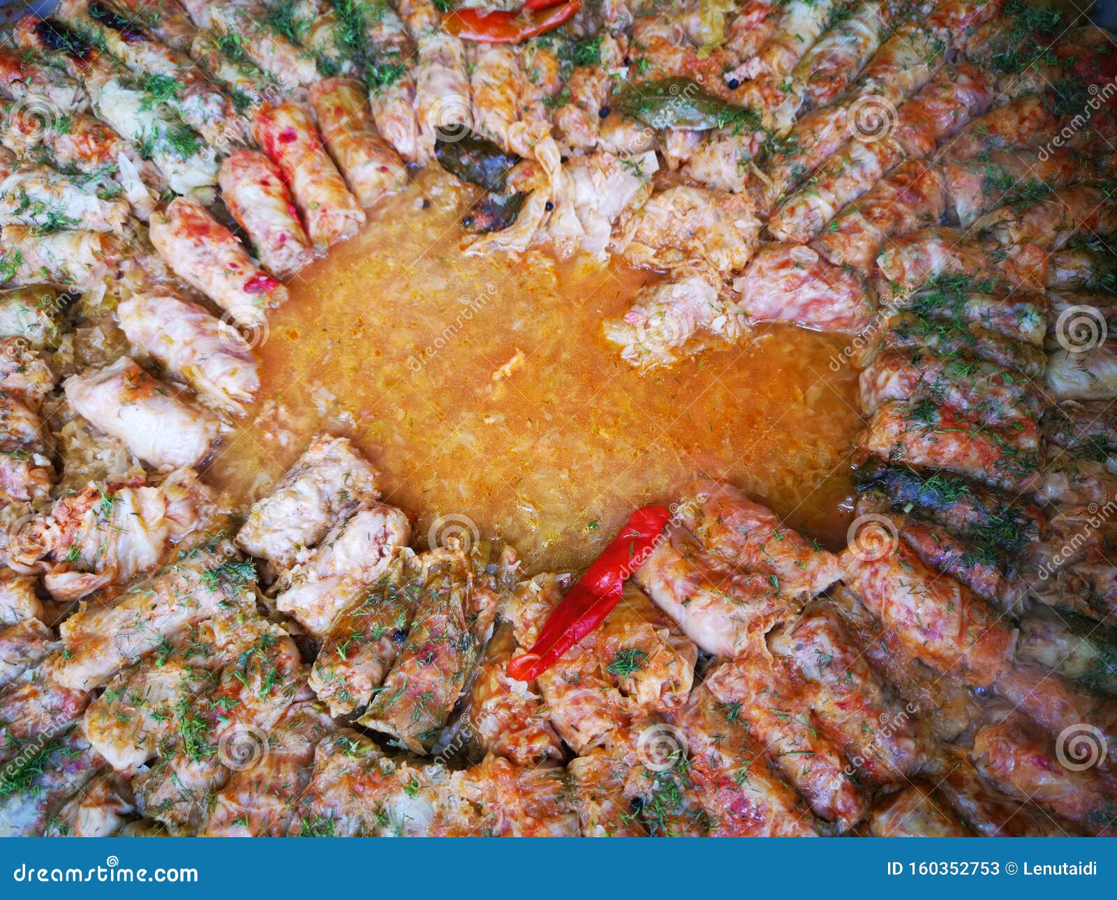 Romanian Cabbage Rolls - Sarmale Stock Image - Image of dinner, cook ...