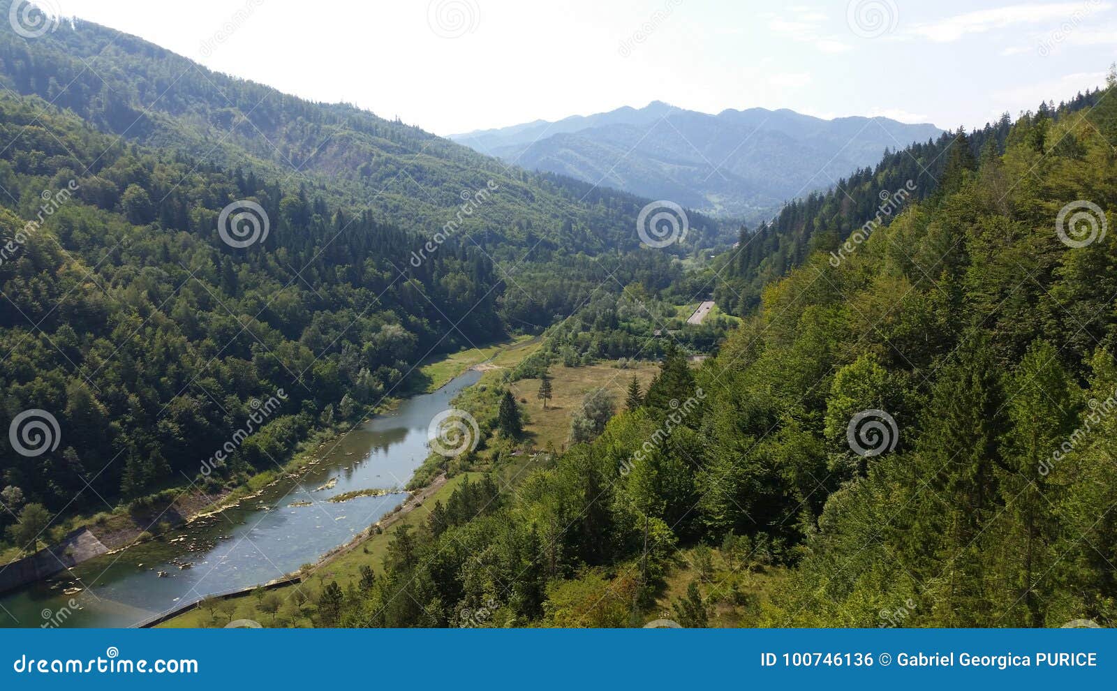 Romanian Carpathian Mountains Stock Photo - Image of romanian, romania ...