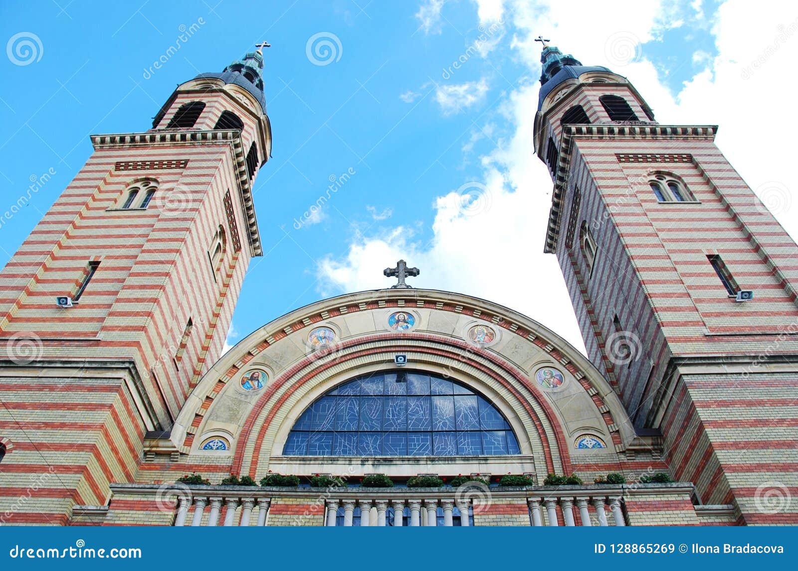 Romanian Cathedral in Sibiu Stock Image - Image of christianity ...